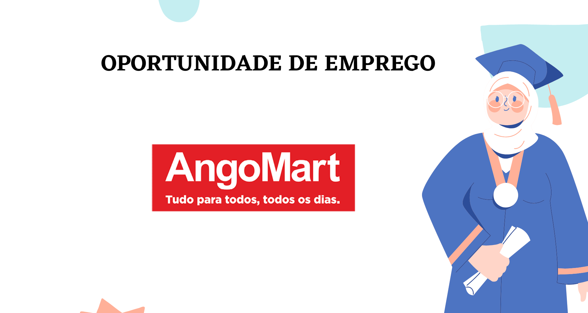 A AngoMart Está a Recrutar Novo Pessoal em 8 áreas