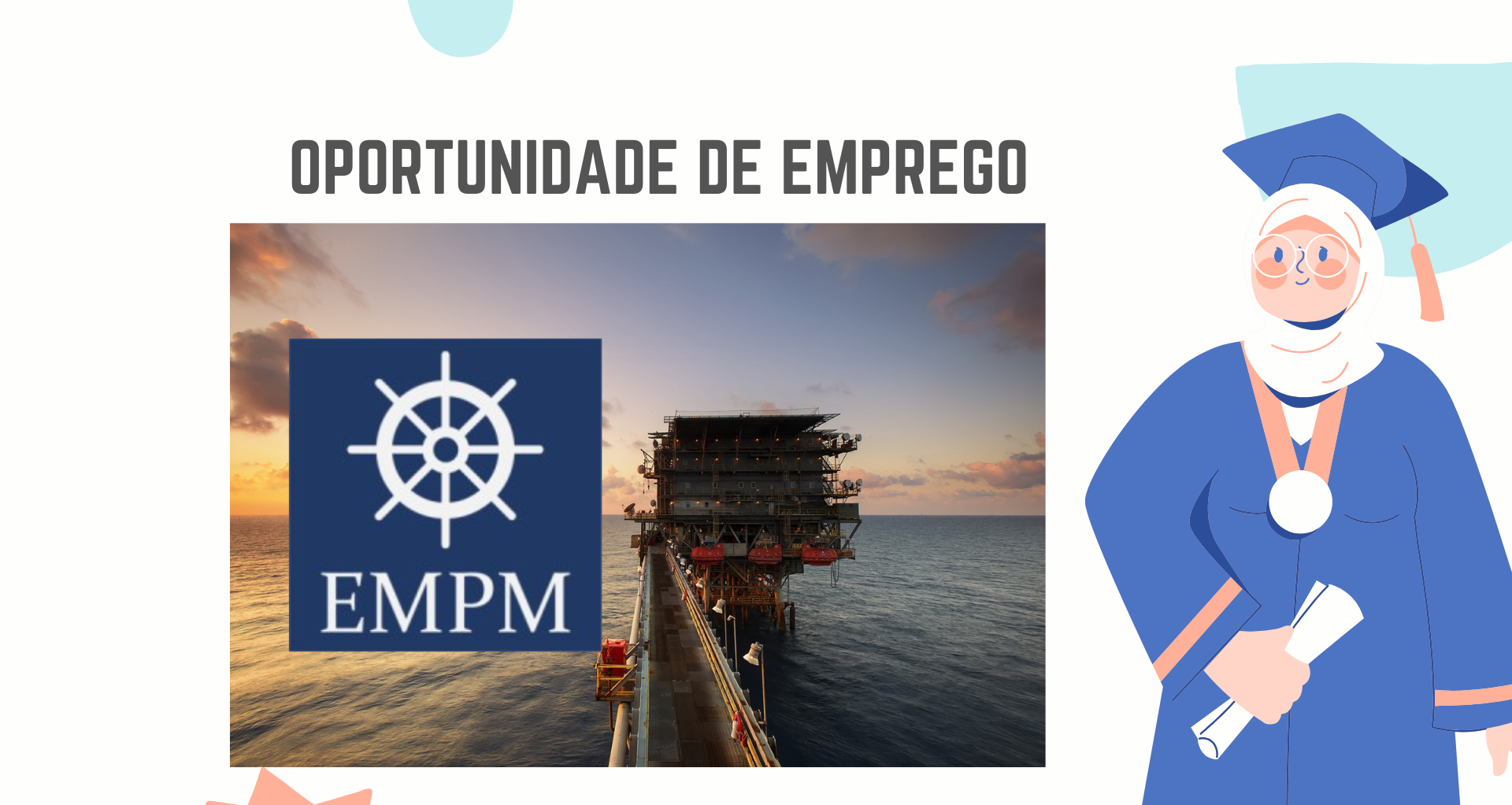Recruta-se Estagiários na empresa EMPM - Ship Management Lda