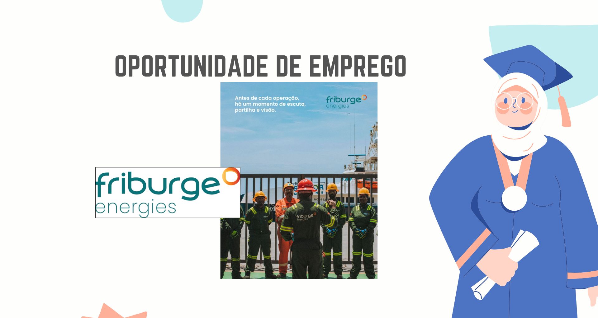 A Friburge Energies, S.A recruta Profissionais em 2 áreas - Angorecruta