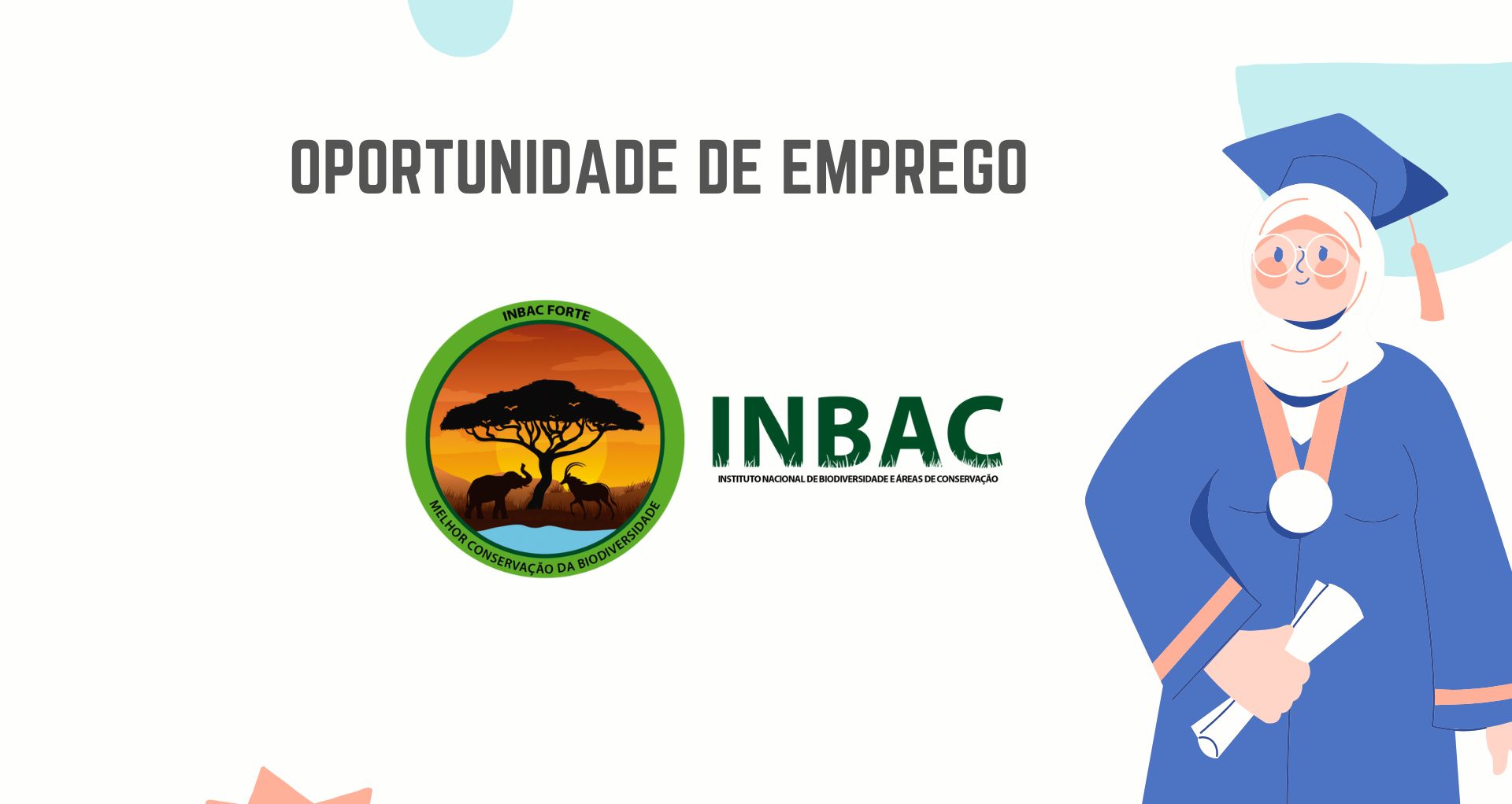 O INBAC oferece (18) Vagas de Emprego - Instituto Nacional da ...