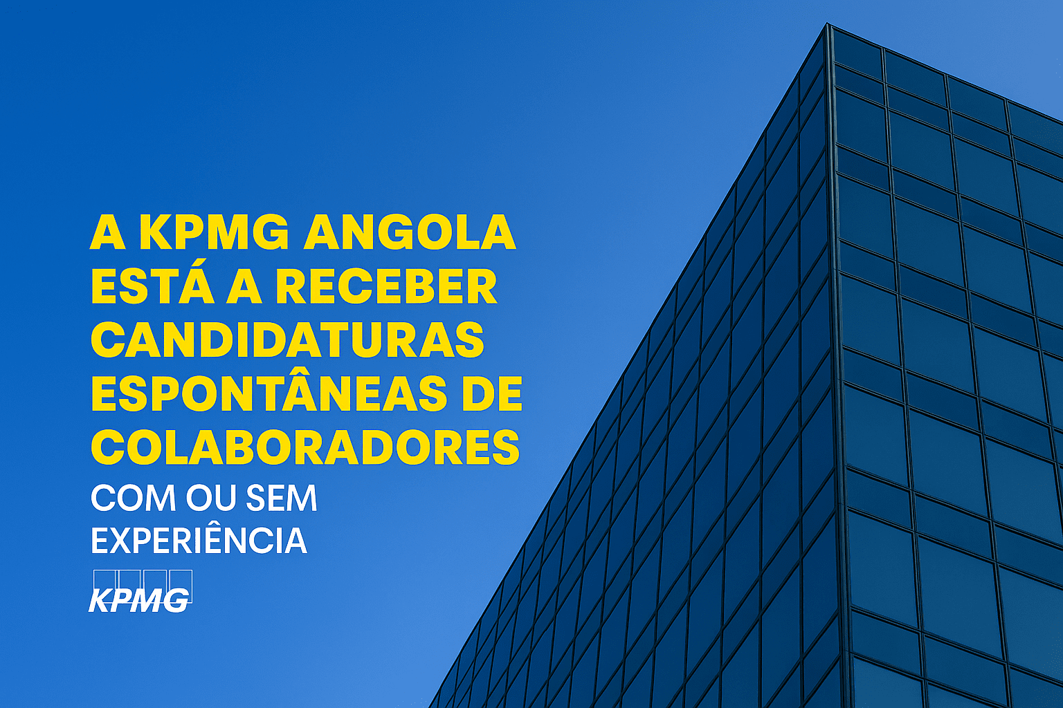 A KPMG Angola está a receber candidaturas espontâneas de colaboradores ...